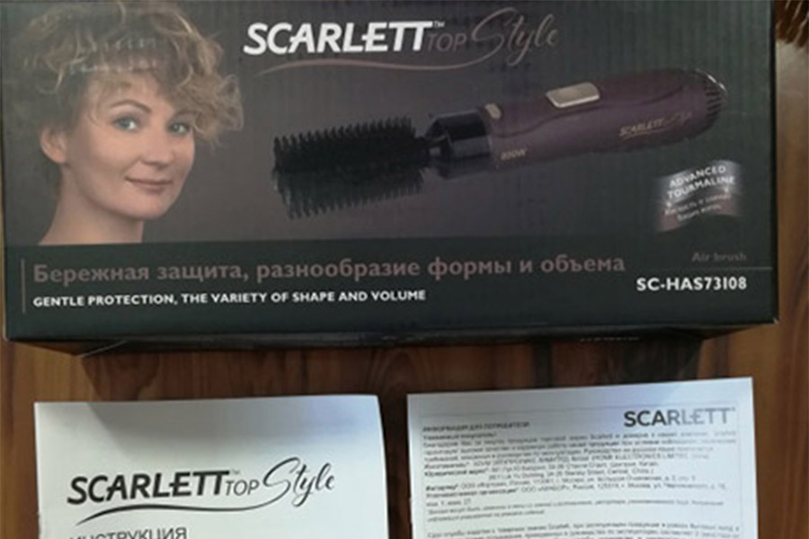 Обзор фен-щетки Scarlett SC-HAS73I08 Обзоры пользователей