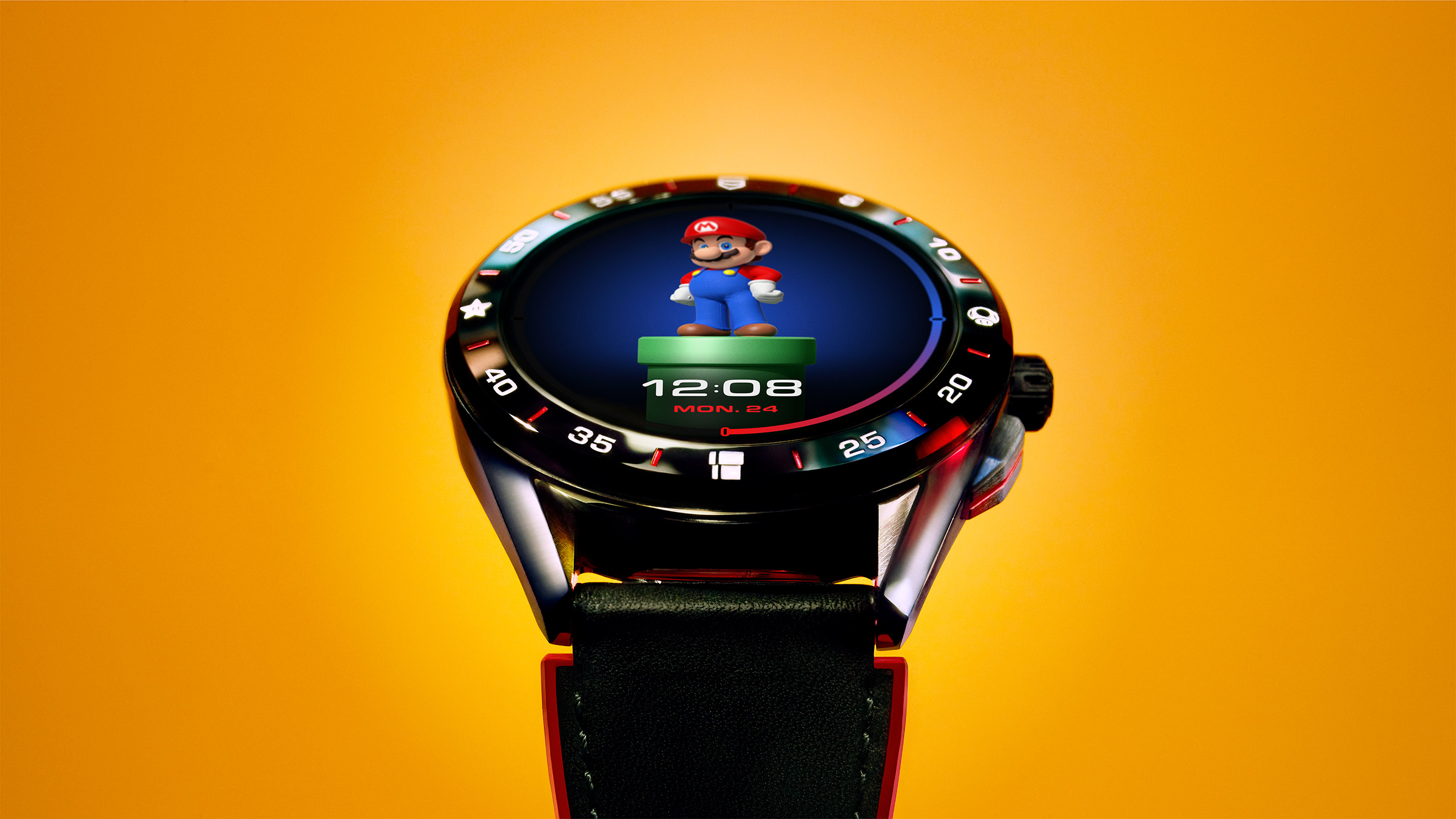 Tag Heuer и Nintendo выпустили премиальные смарт-часы для фанатов Mario ...