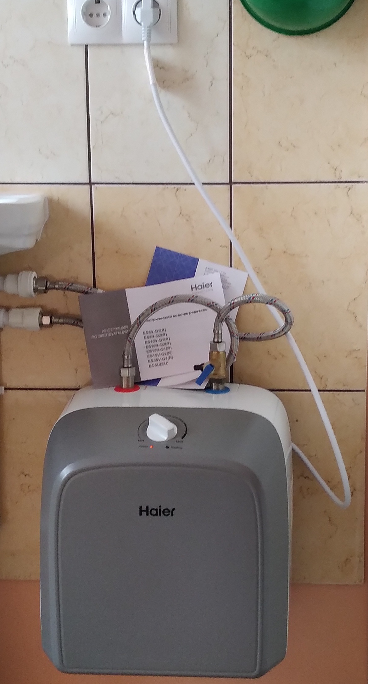 Обзор водонагревателя Haier ES10V-Q2(R) Обзоры пользователей