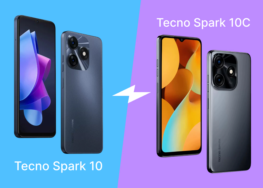 Обзор смартфона Tecno Spark 10 и смартфона Tecno Spark 10C: плюсы и ...